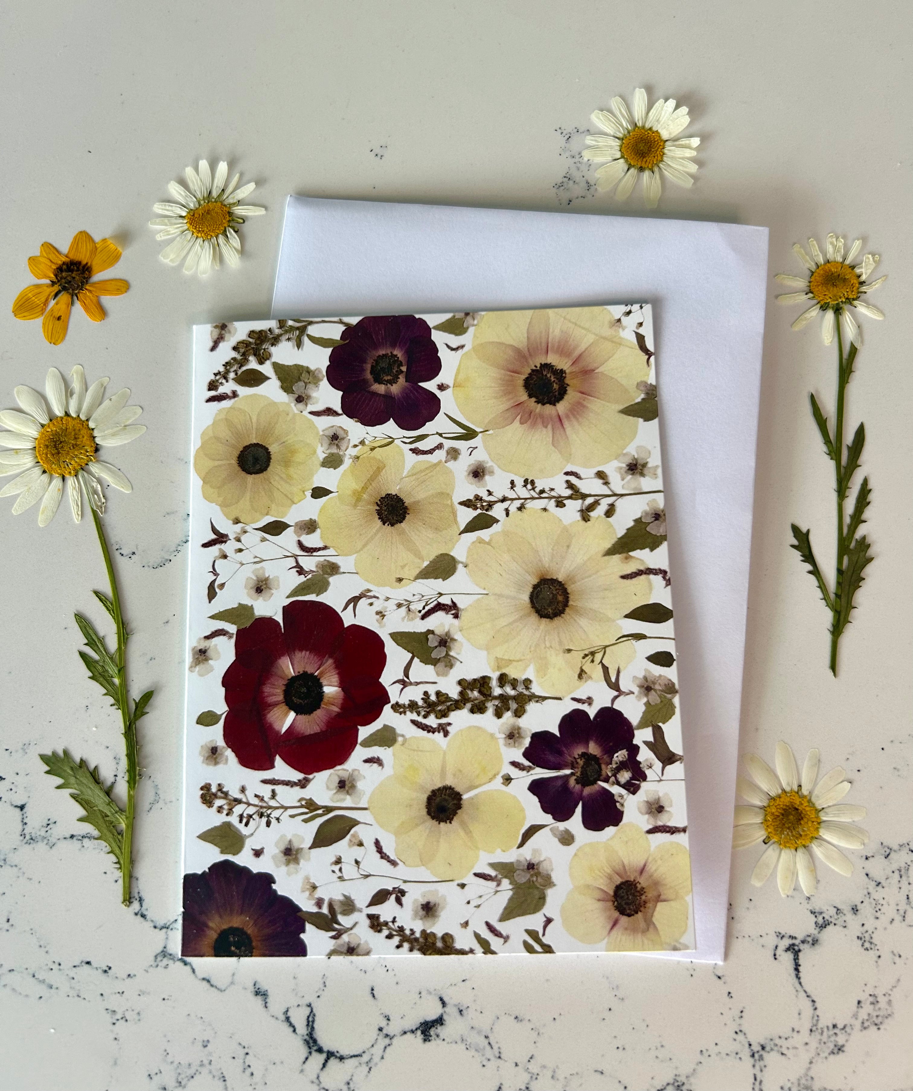 Card - Anemone – wayswithwildflowers